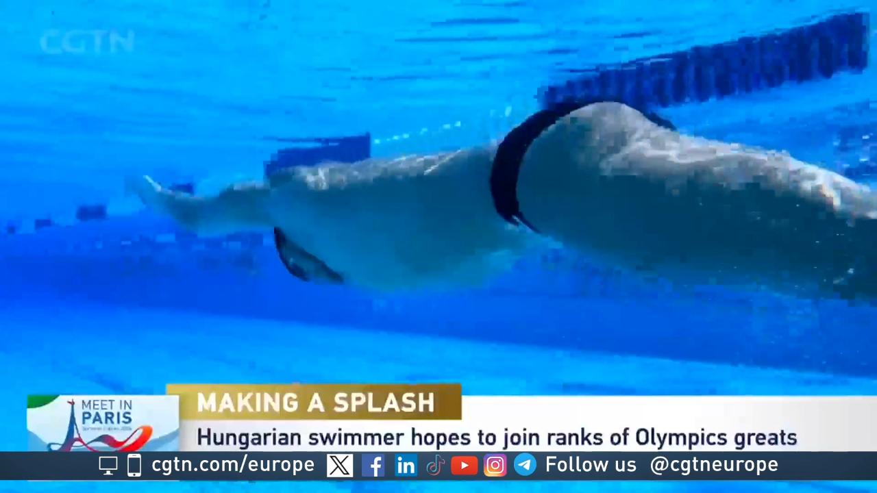 In the fast lane: Nandor Nemeth and Hungary's proud swimming story - CGTN