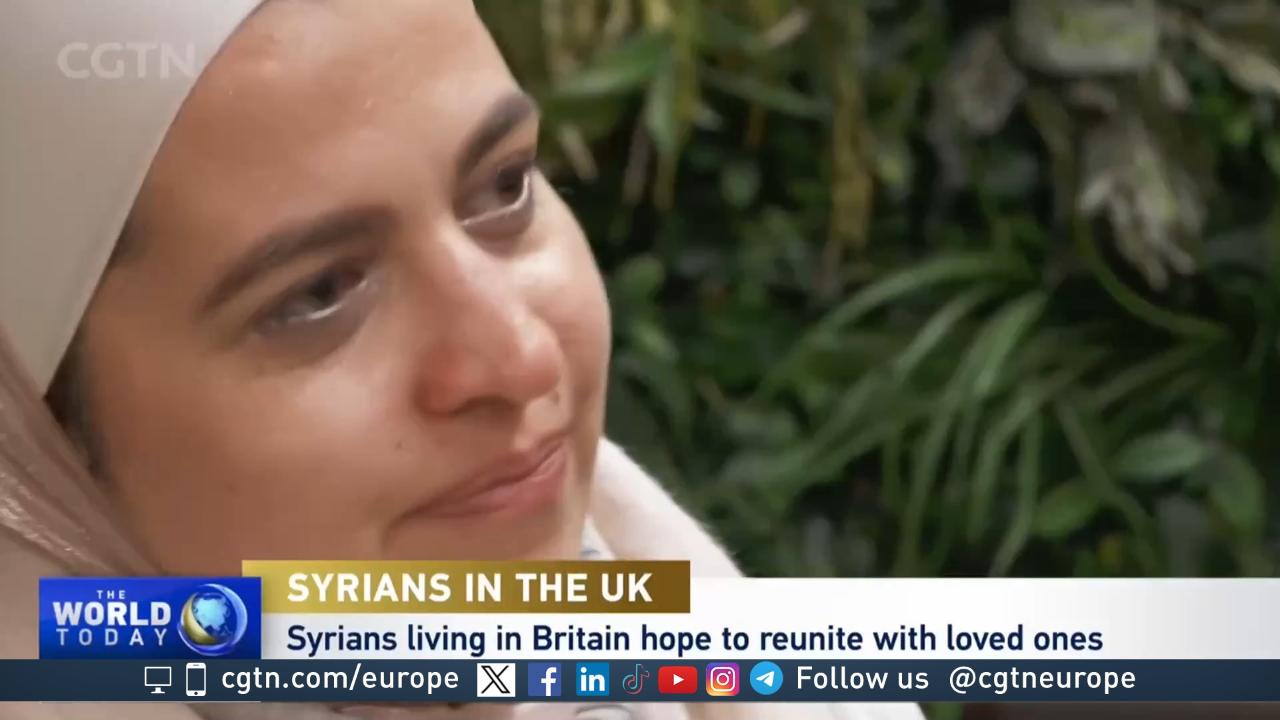 Syrians in UK hopeful of bright future for their homeland - CGTN