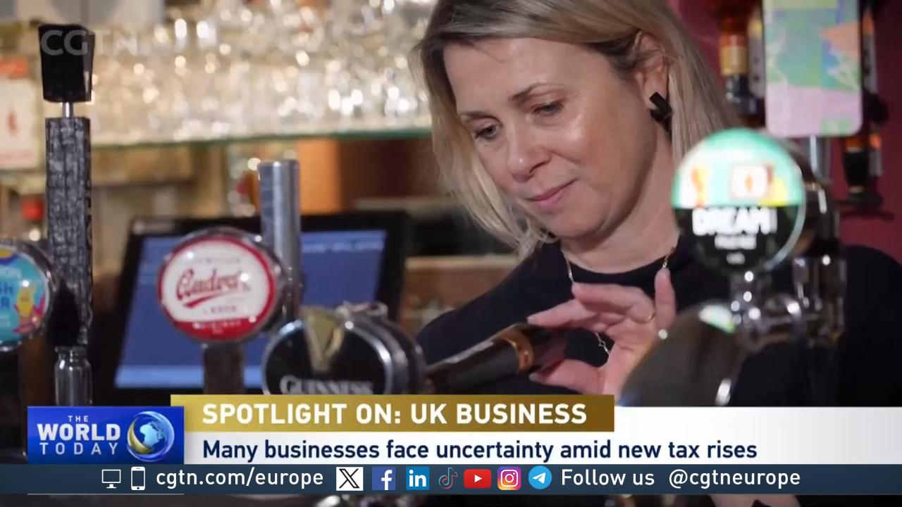 UK businesses brace for impact as tax hikes loom - CGTN